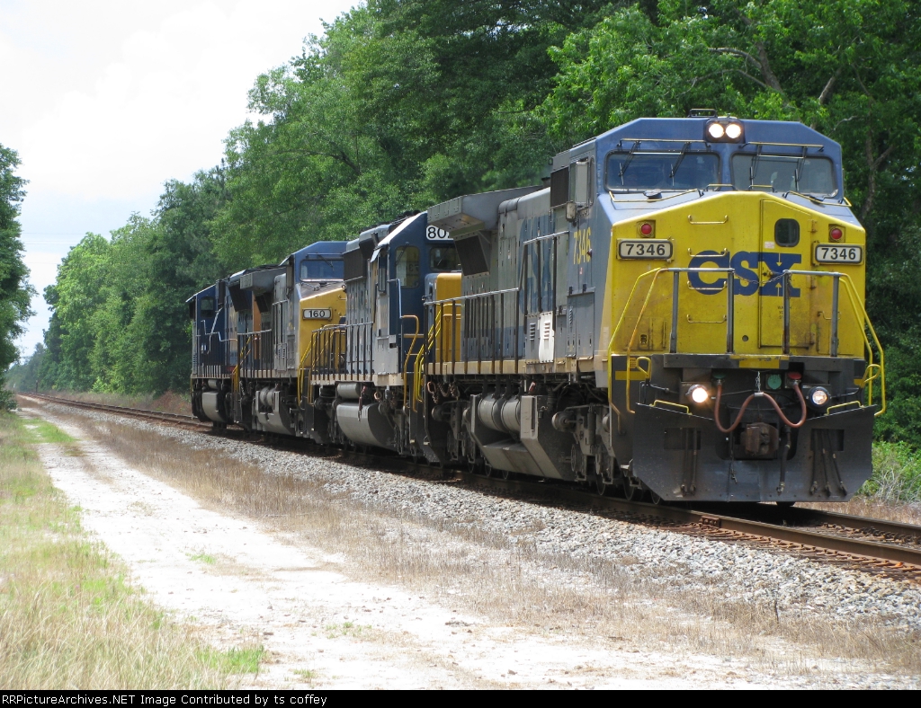 CSX 7346 CSXT X091 25